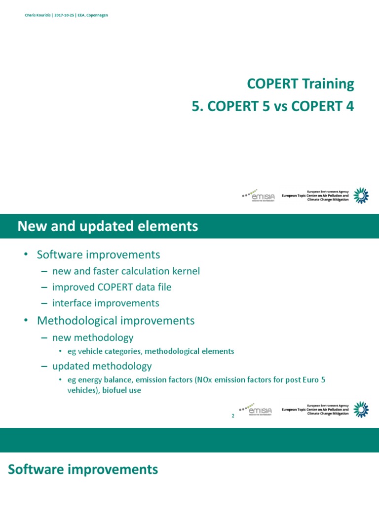 5 COPERT 5 New | PDF | Gasoline | Diesel Engine