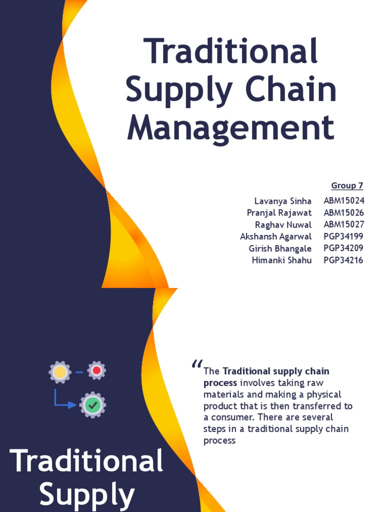 Comparing Traditional and Digital Supply Chain Management | PDF ...