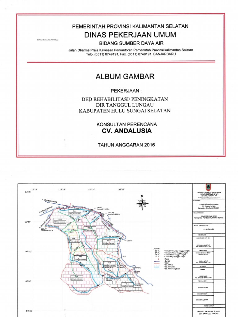 Gambar Tanggul Lungau | PDF