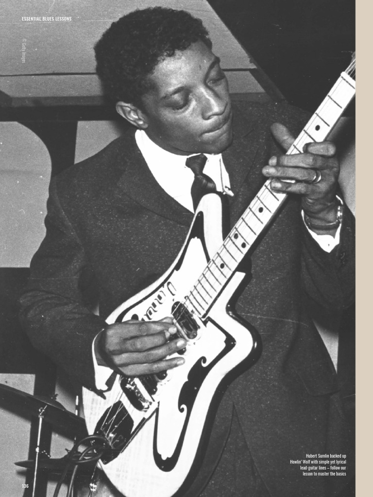 Hubert Sumlin Style Guitar | PDF | Scale (Music) | Guitars