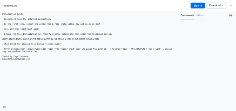 MATLAB 2014b Installation Guide | PDF