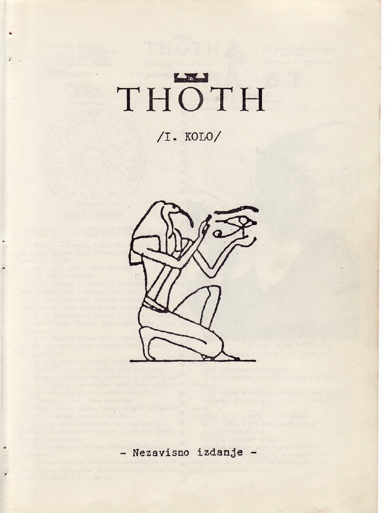 Thoth PDF | PDF
