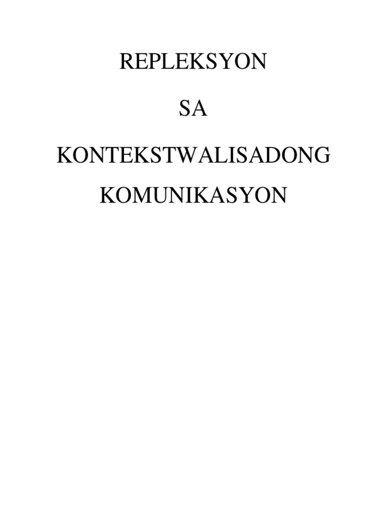 REPLEKSYON | PDF