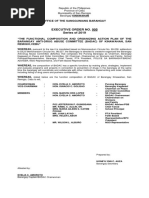 EO No. 019 - 2018 Barangay Referral and Rehabilitation Desk | PDF ...