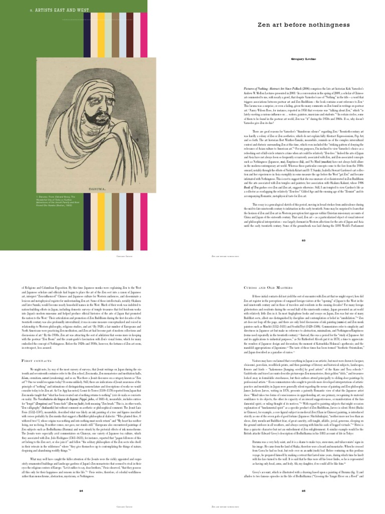 Zen Art Before Nothingness PDF | PDF | Zen | Japanese Art
