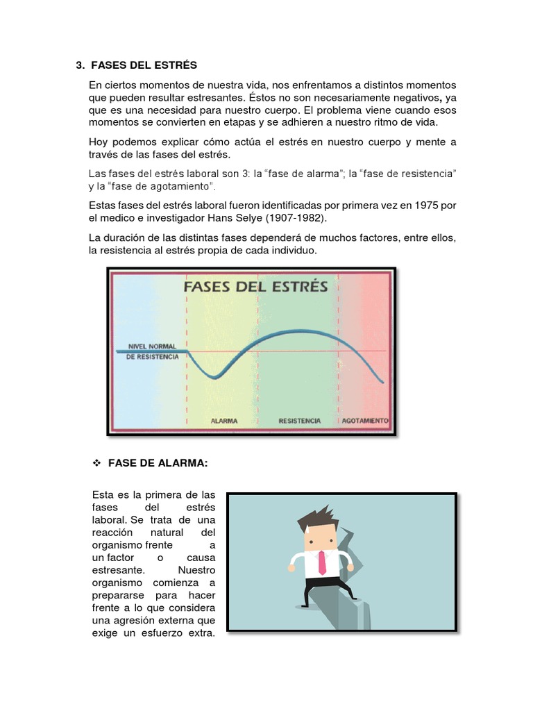 Fases Del Estress | PDF | Estrés (biología) | Neurociencia