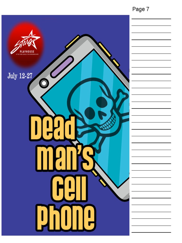Dead Man's Cell Phone Script | PDF