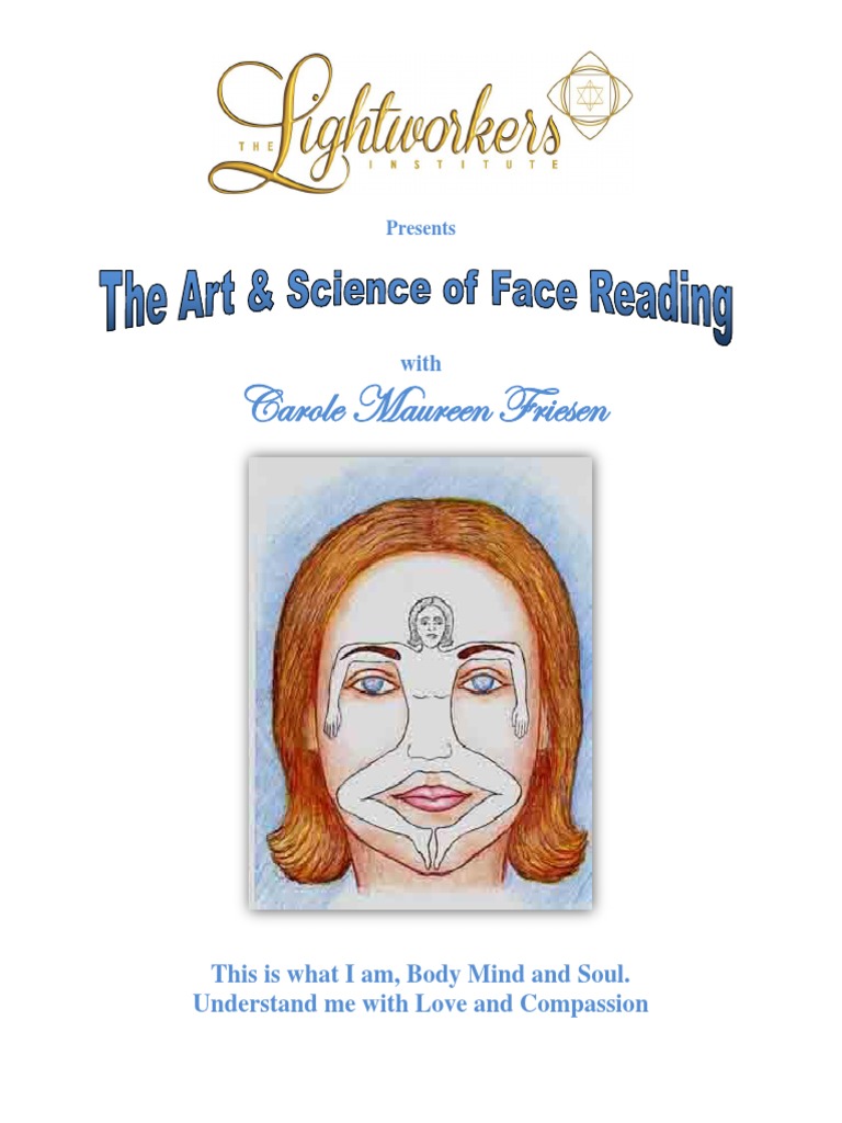 The Art Science of Face Reading Manual 1 | PDF | Face | Lip