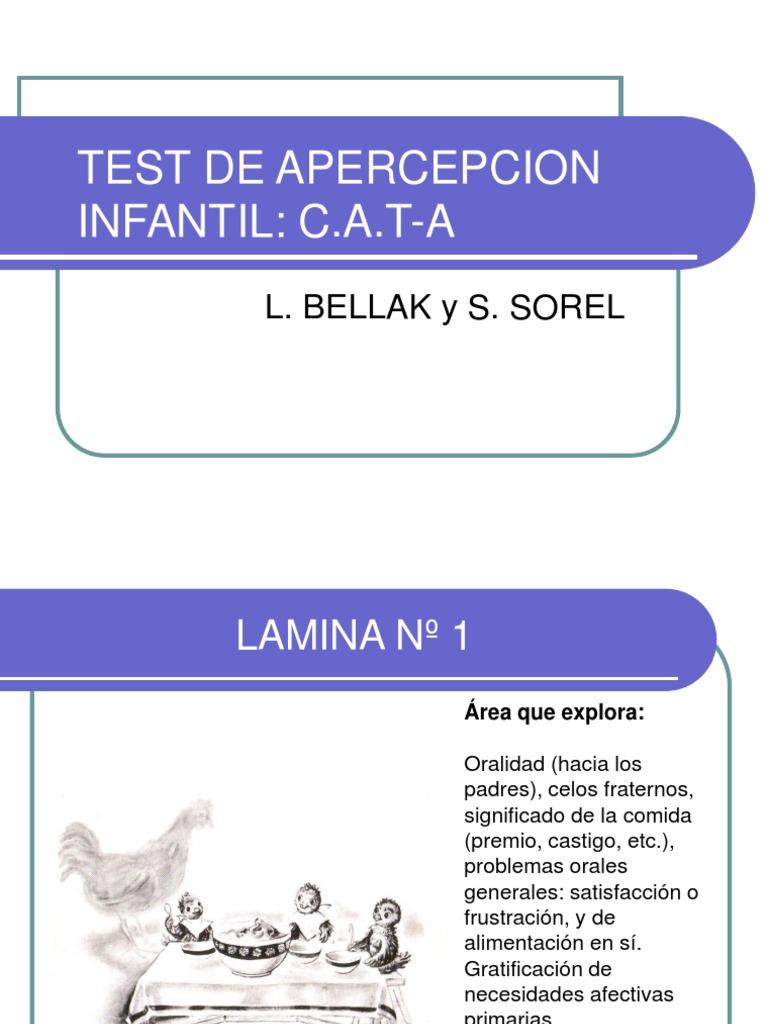 Interpretacion de Laminas Cat-A | Descargar gratis PDF | Temor ...