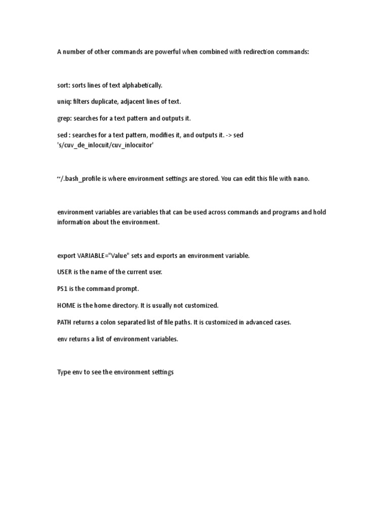 Basic Linux Notes | PDF | Utility Software | Information Technology ...