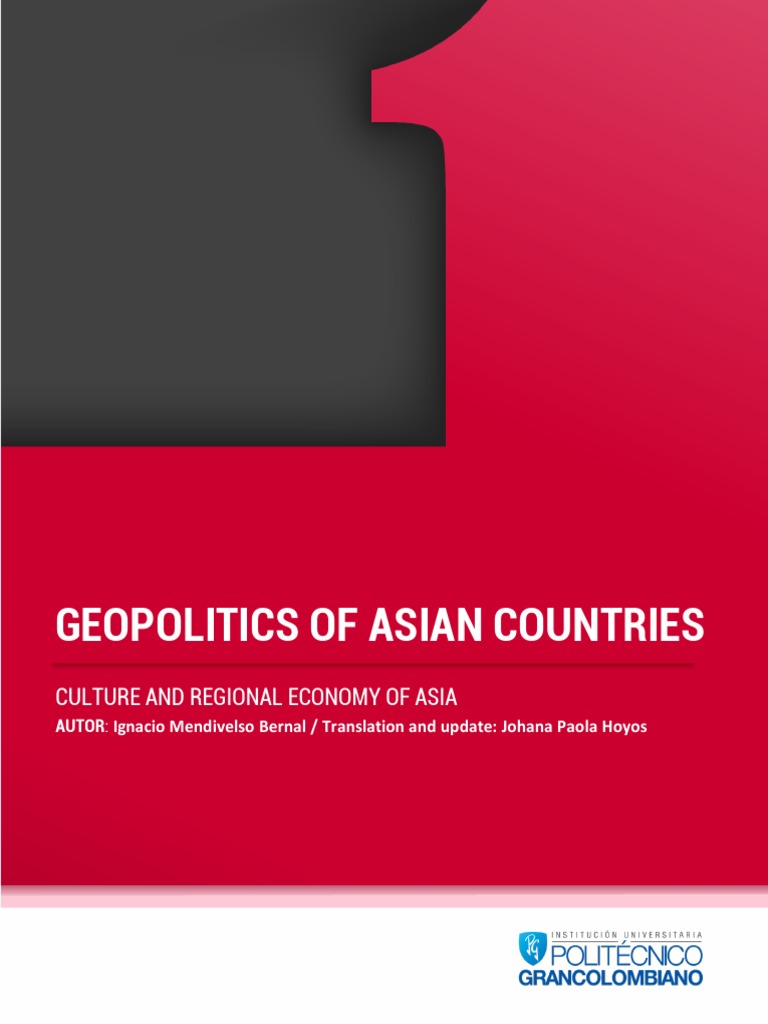 Geopolitics of Asian Countries: Culture and Regional Economy of Asia ...