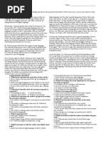 Reading Exercise Koko - Answers WORKSHEET | PDF | Cognition | Communication