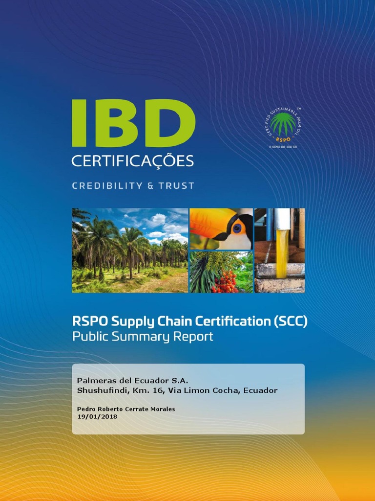 RSPO | PDF | Audit | Business