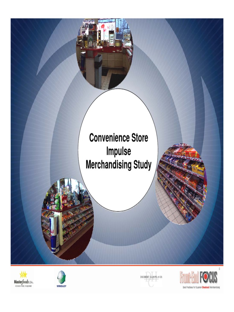 Convenience Store Merchandising Study - pt1 | PDF | Confectionery ...