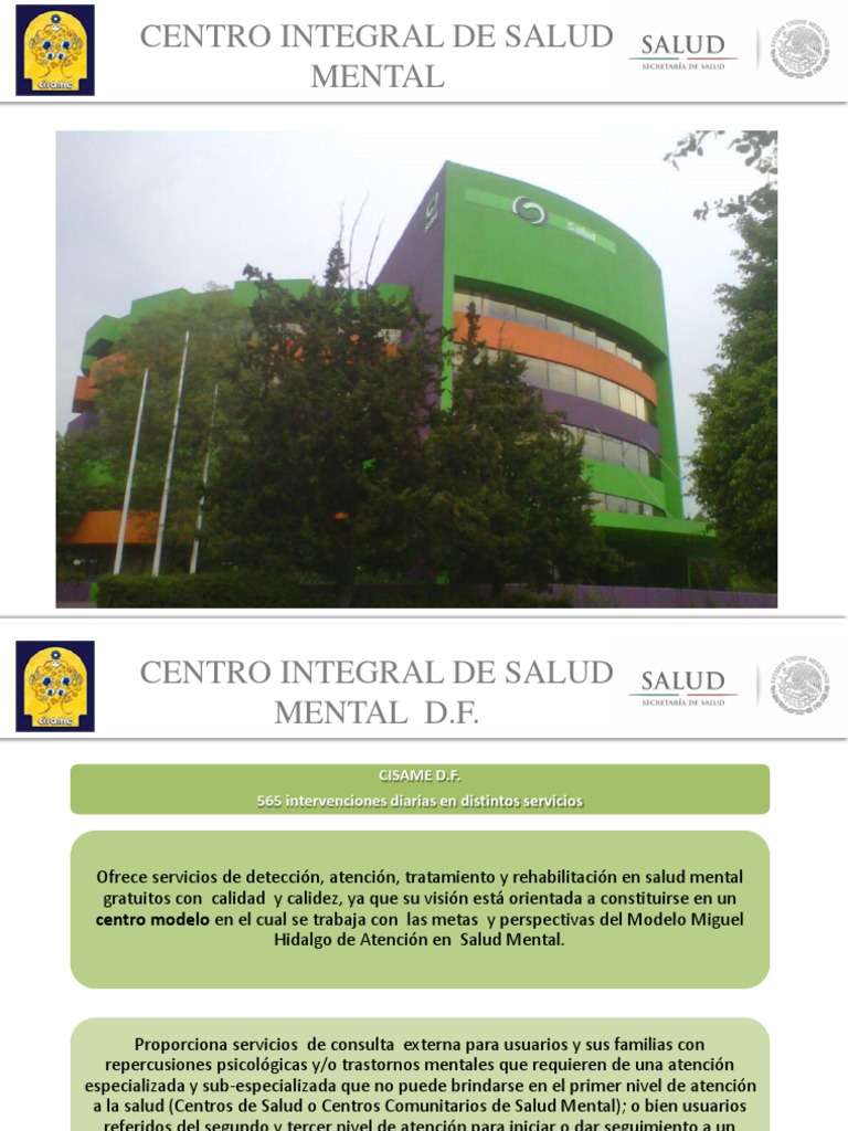 Centro Integral de Salud Mental CISAME | PDF | Espectro autista | Salud ...