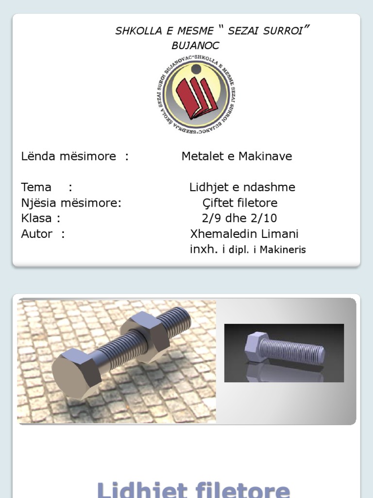 Lidhjet Filetore | PDF