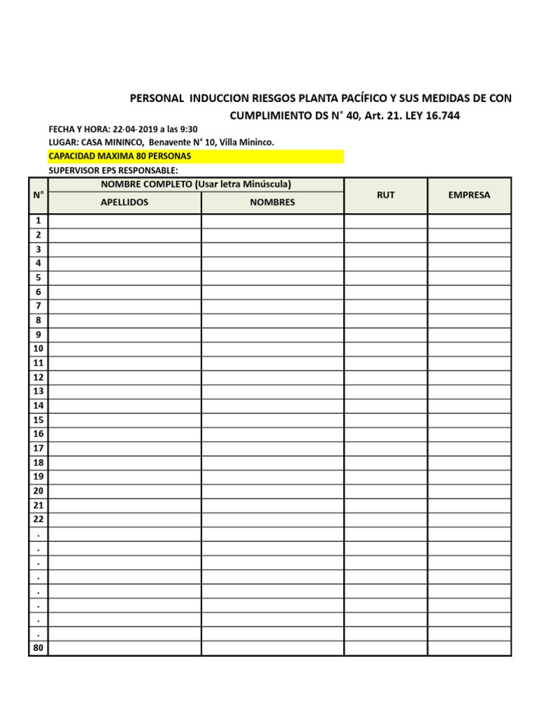 Formato Solicitud ODI EPS | PDF