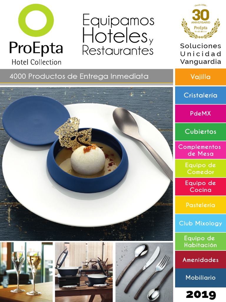 1 Catálogo ProEpta 2019 | Porcelana | Hotel