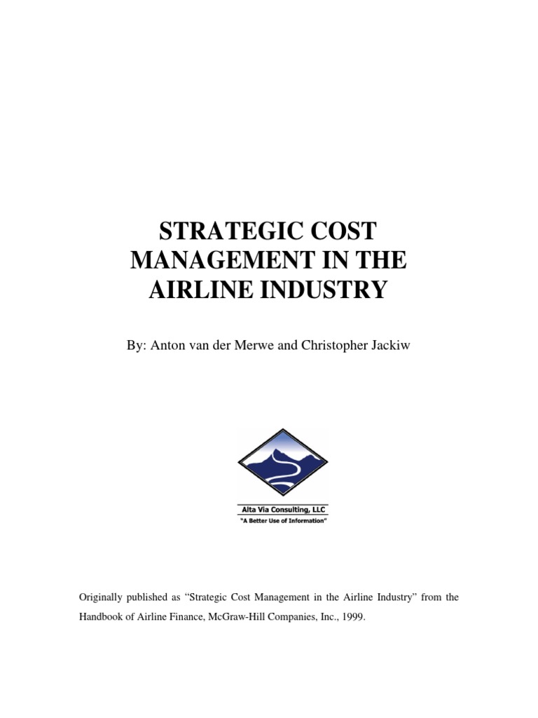 Airline Finance | PDF | Strategic Management | Business Process