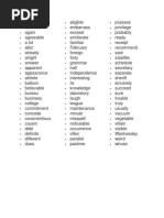 Hard Word Scramble Answers | PDF