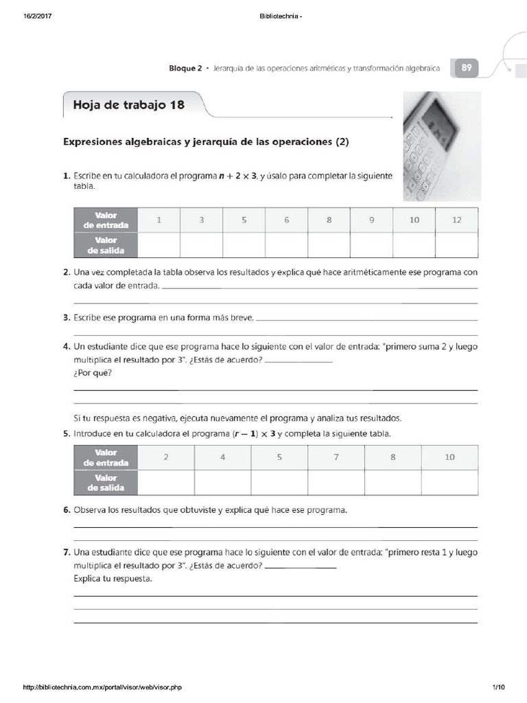 Desarrollo Del Pensamiento Algebraico - Cedillo y Cruz - Parte 24 | PDF