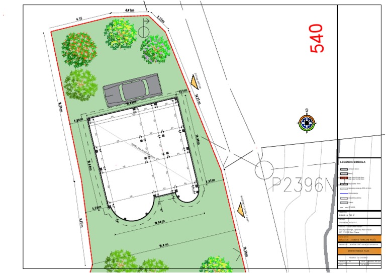 1.situacija - Osnova Temeljne Ploce | PDF