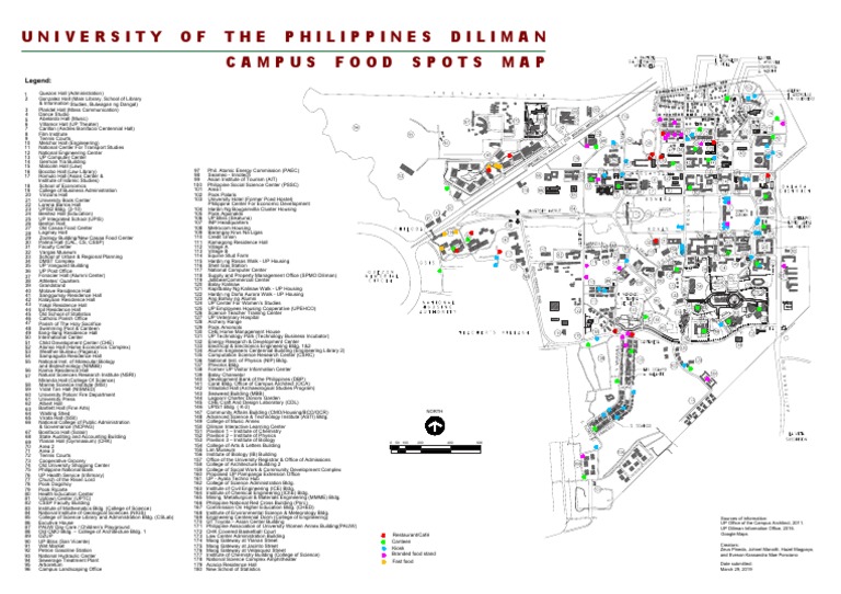 UP Diliman Map | PDF | Science | Nature