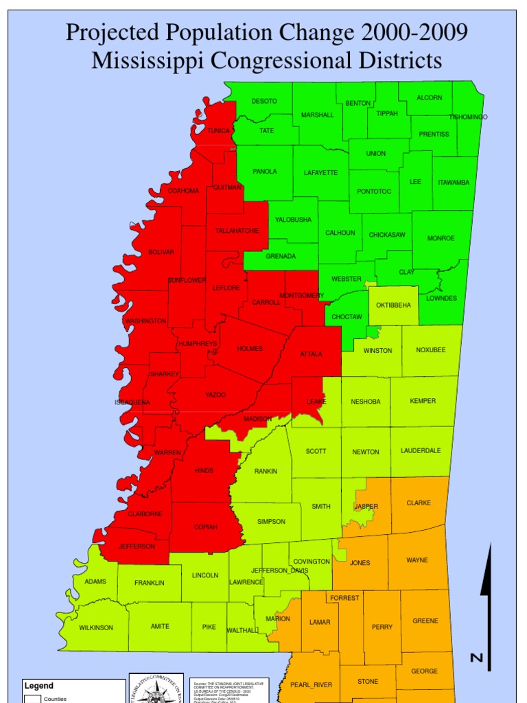 Mississippi Congressional Districts Data | PDF | The United States