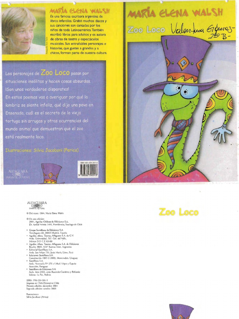 Zooloco Maria Elena Walsh PDF | PDF