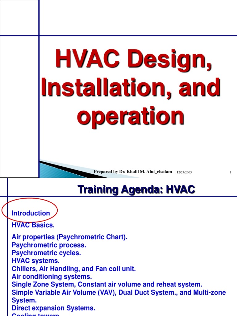HVAC Fundamental | PDF | Hvac | Air Conditioning