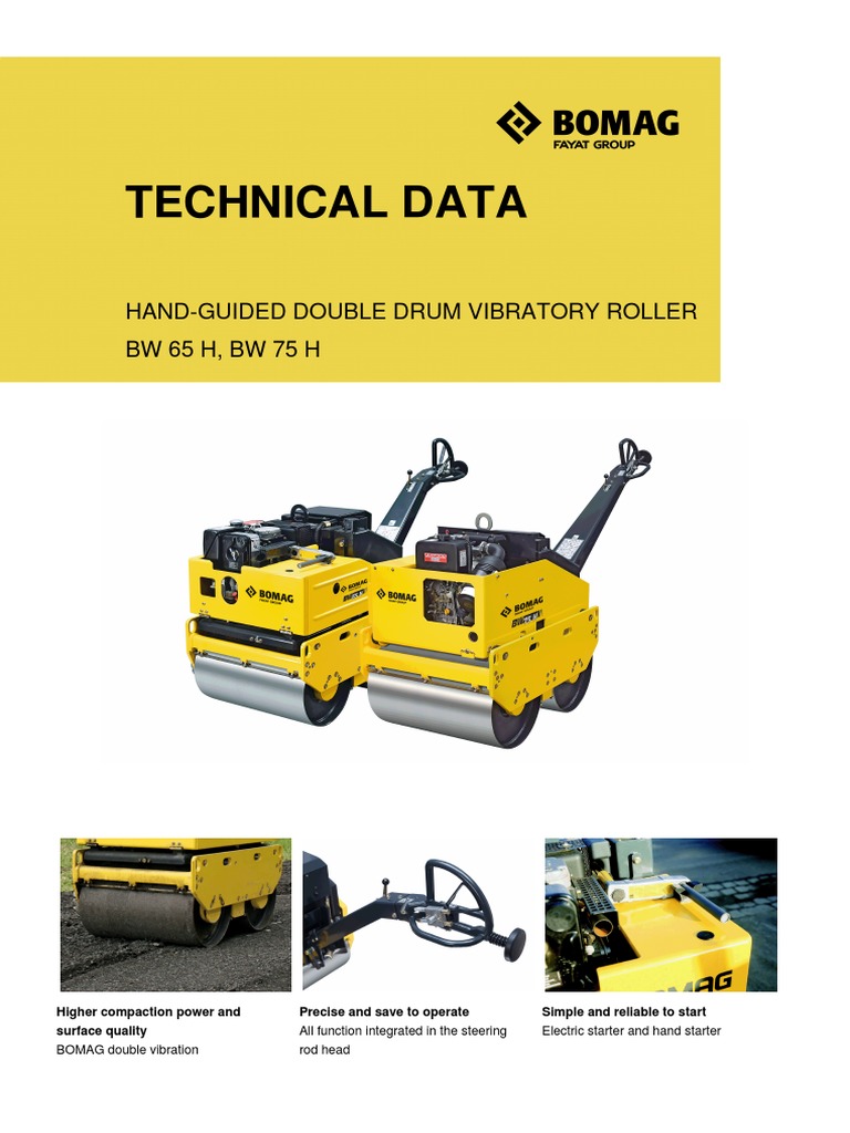 Datasheet Bw65h Bw75h Pre83409010 Sa02 | PDF | Diesel Engine | Vehicle ...