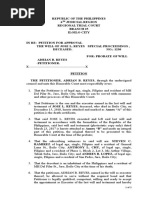 Notarial Will Sample | PDF | Will And Testament | Metro Manila