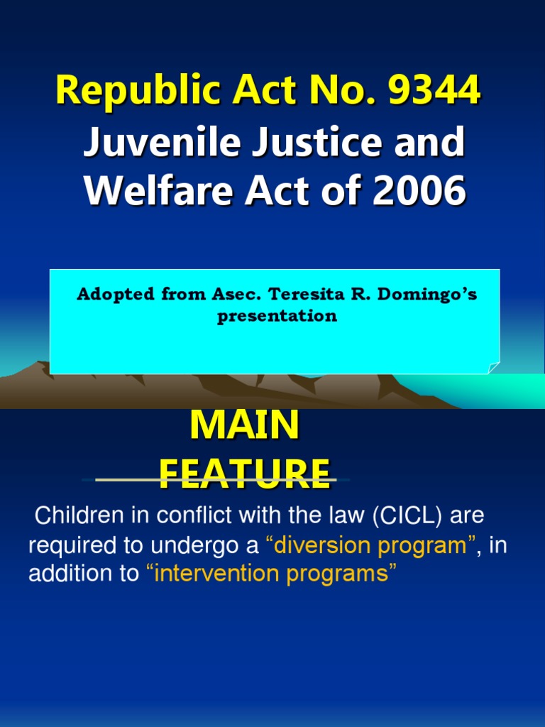 Group 5 RA 9344 Copy For Teacher | PDF | Restorative Justice | Sentence ...