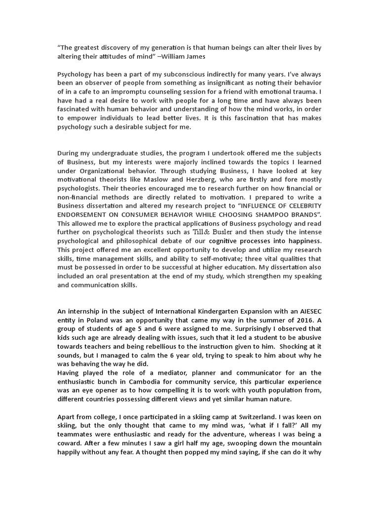 Sop Uk | PDF | Industrial And Organizational Psychology | Motivation