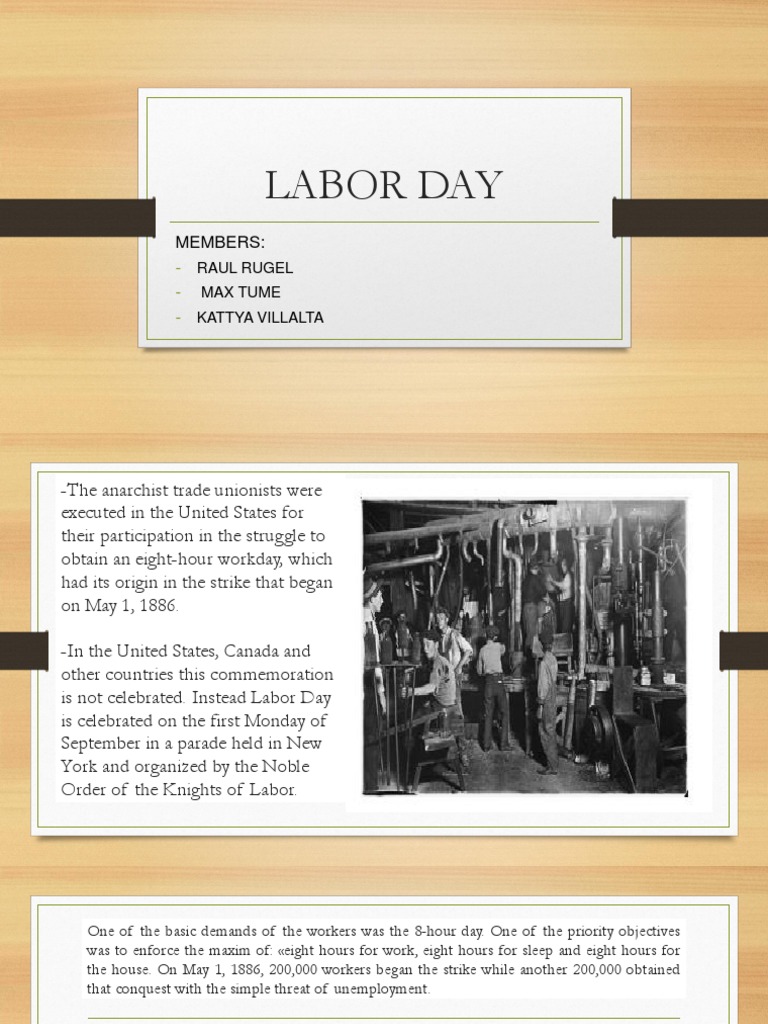Labor Day | PDF