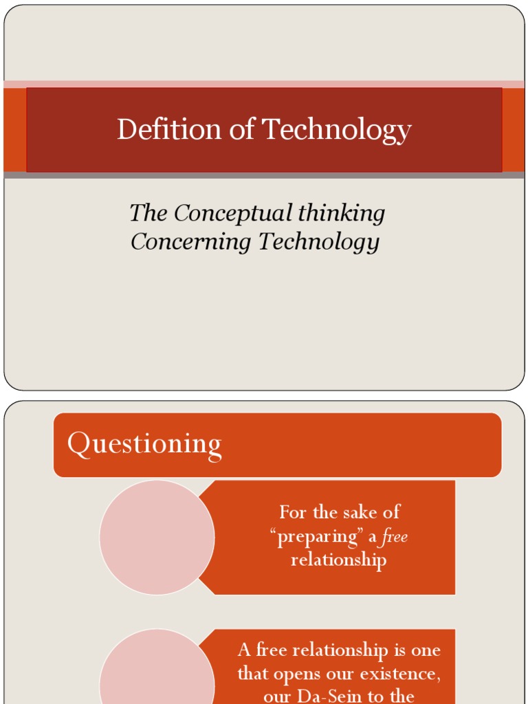 Technology Definition | PDF