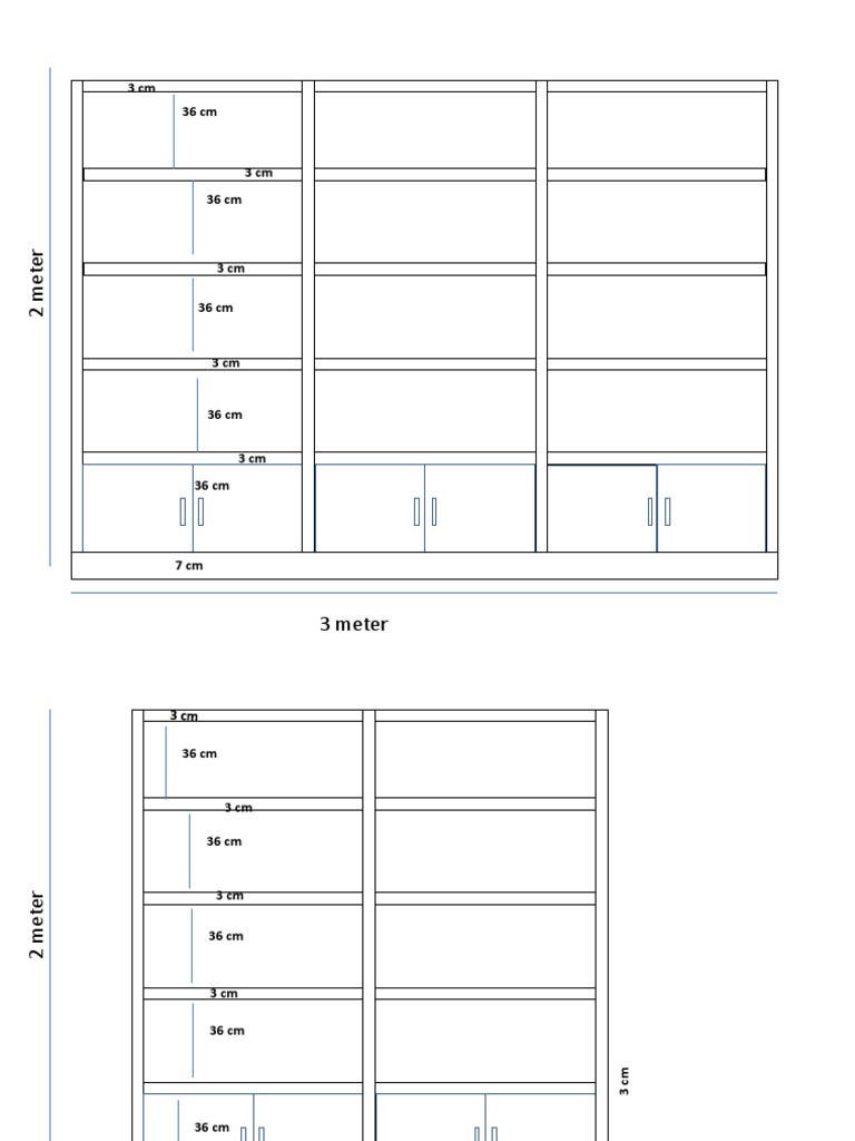 Design Lemari | PDF