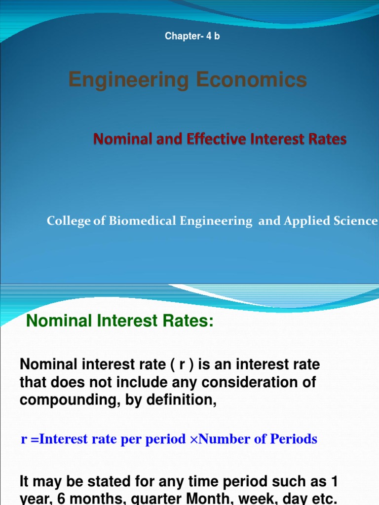 7 Interest Lec5 | PDF | Nominal Interest Rate | Interest