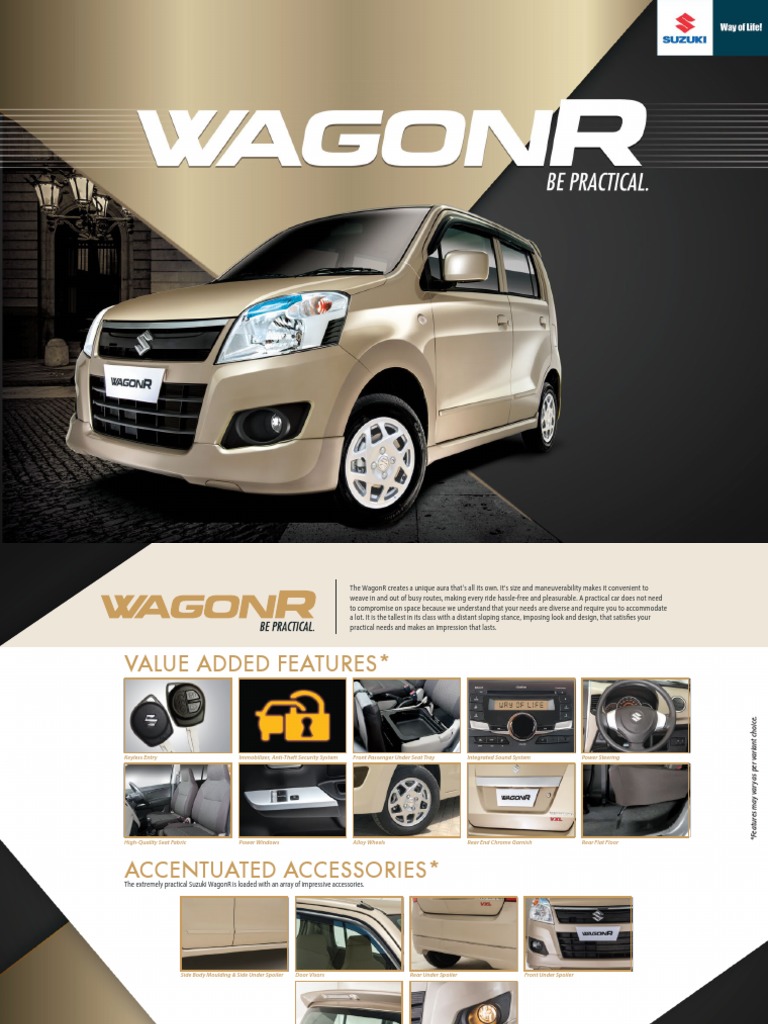 Suzuki - Brochure Wagonr 05-10-2018 PDF | PDF | Door | Tire