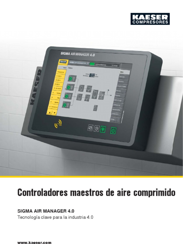 Controladores maestros de aire comprimido: Sigma Air Manager 4.0 | Uso ...