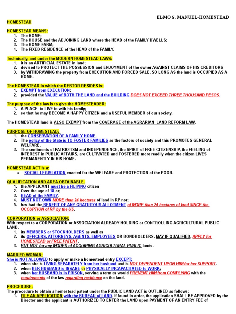 Homestead Nat Resources | PDF | Ownership | Patent