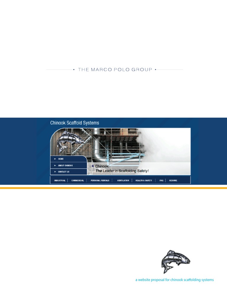 Chinook Design Proposal | PDF | Websites | Brand