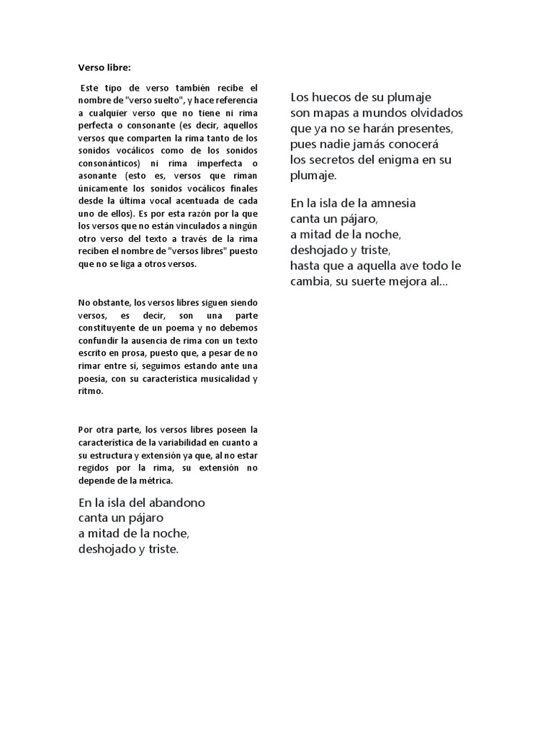 Poemas De Verso Libre Sobre 8 Poemas Nuevos De 8 Nuevos Poetas | La