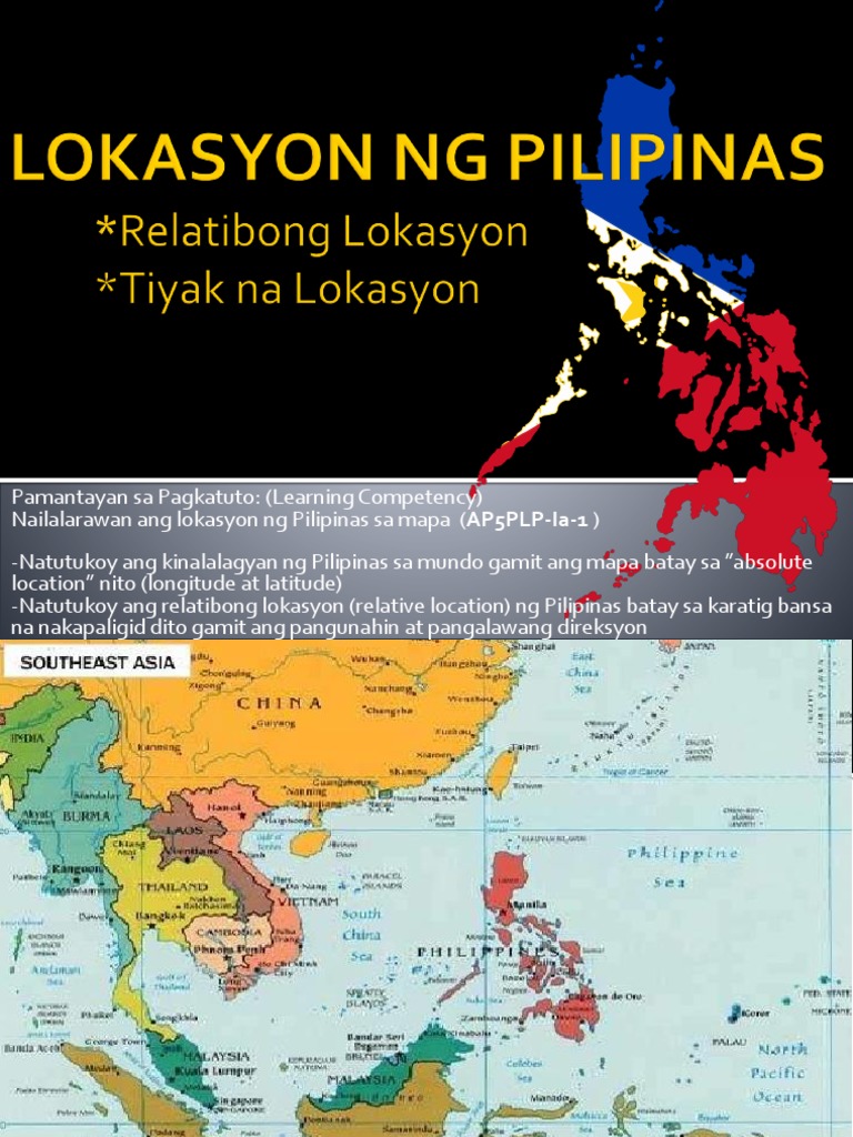 Lokasyon NG Pilipinas - Week 1 | PDF