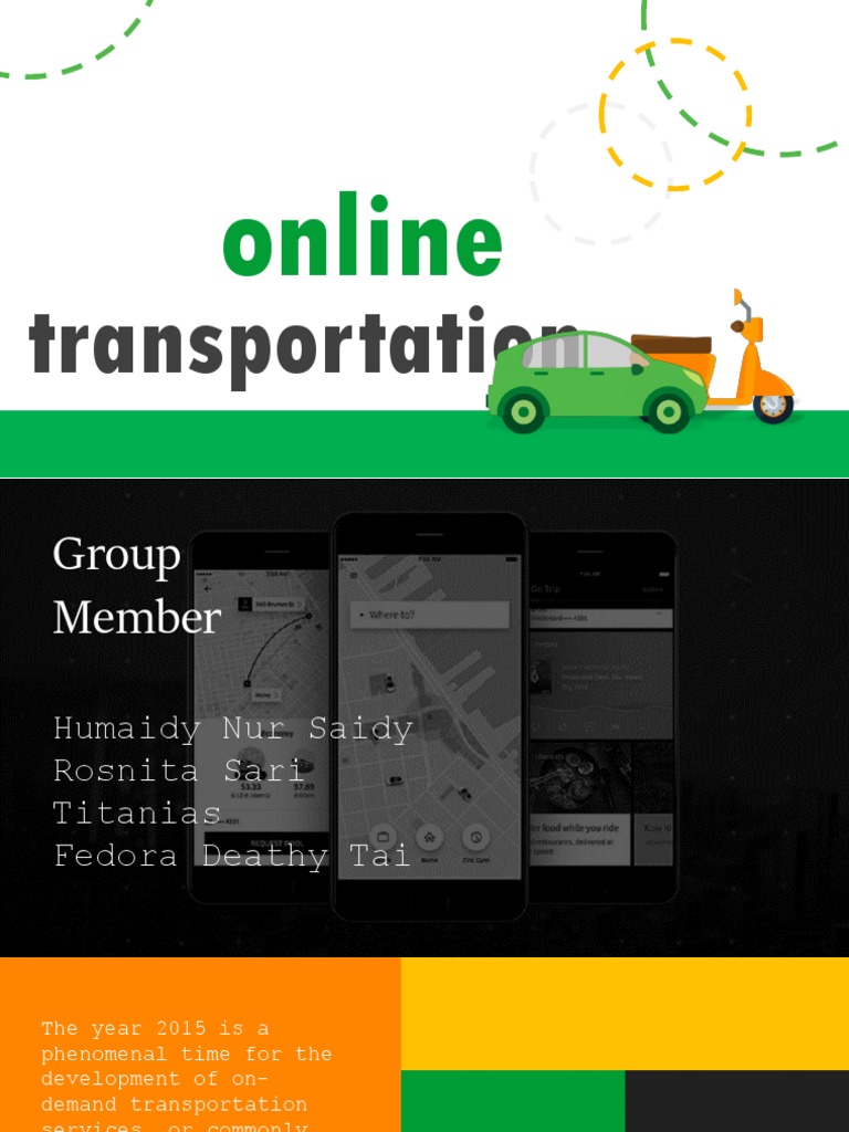Online Transportation | PDF | Service Industries | Business
