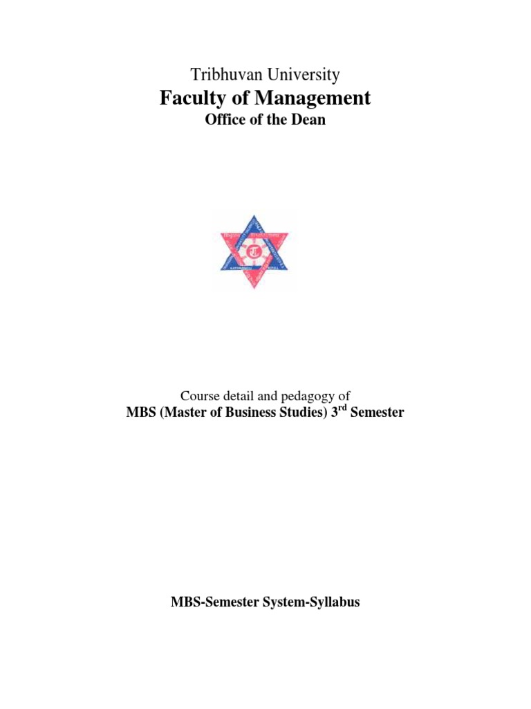 MBS Third Semester | Download Free PDF | Strategic Management ...