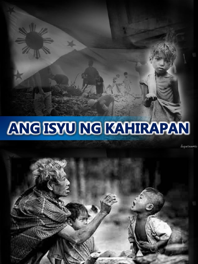 Kahirapan In English