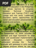 Ladderized System of Education | PDF | Vocational Education | Curriculum