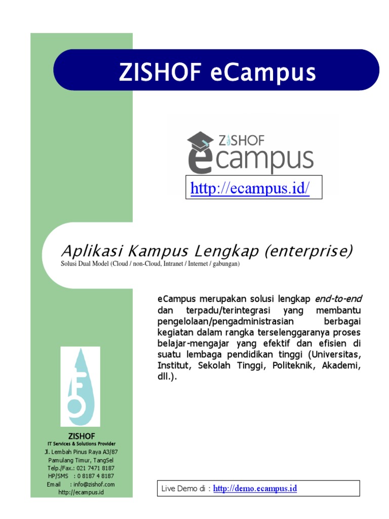 Proposal ECampus v1.4 | PDF