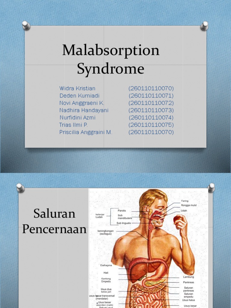 Malabsorption Syndrome | PDF